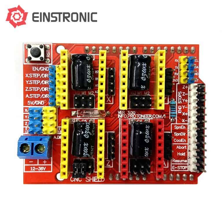 CNC Router Shield v3.0 for Arduino Uno - Einstronic Enterprise