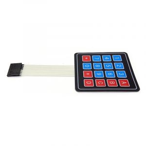 Membrane Keypad Module 4x4 16-Key - Einstronic Enterprise