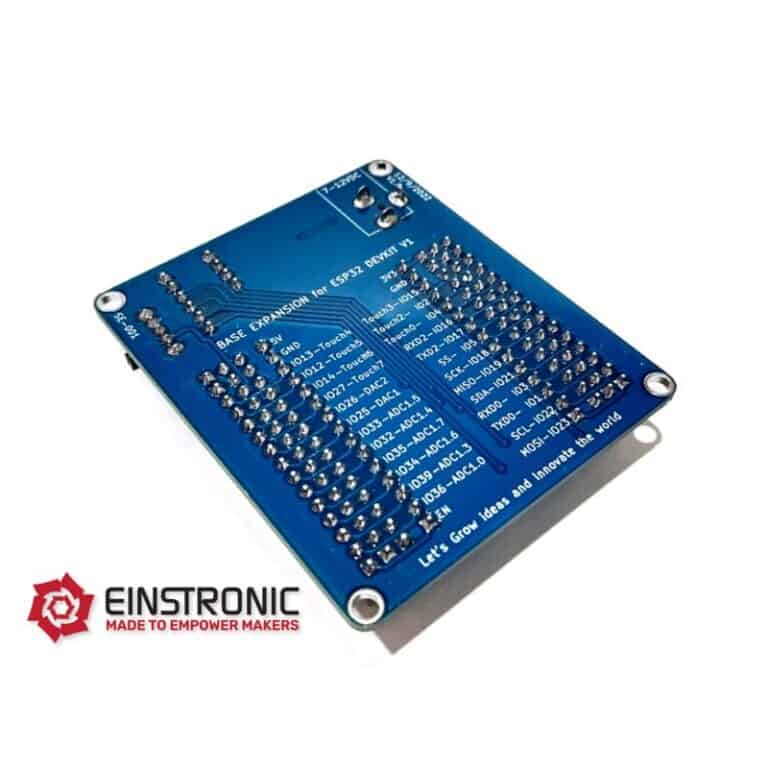 Base Board for ESP32 DevKit V1 - Einstronic Enterprise